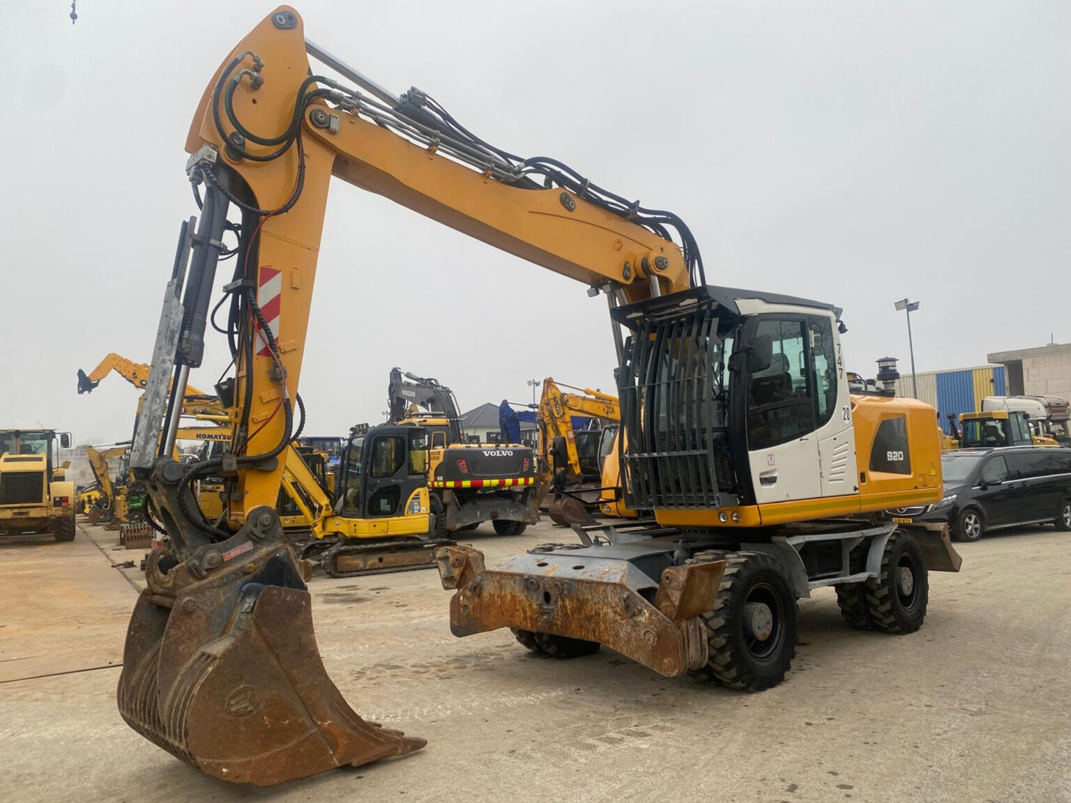 Liebherr A 920 mobiele graafmachine - Lamers Machinery